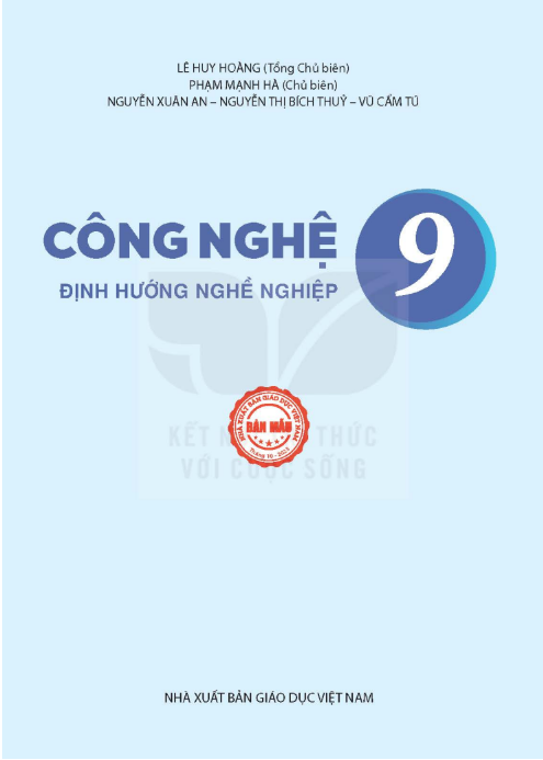 Tải PDF shs Công nghệ 9 - Định hướng nghề nghiệp kết nối tri thức