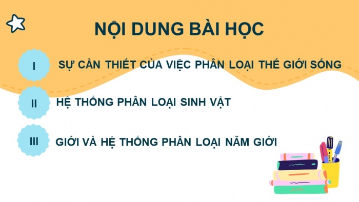 Giáo án Powerpoint sinh học 6 kì 1 kết nối tri thức