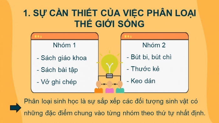 Giáo án Powerpoint sinh học 6 kì 1 kết nối tri thức